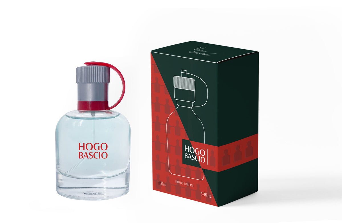Hogo Bascio Homme 100ml Eau de Toilette by Mirage Brands for Men (Bott ...