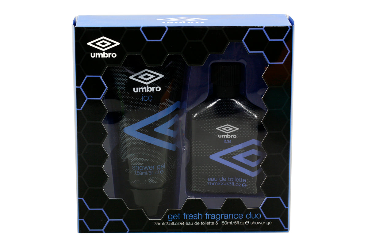 Umbro Ice 2 Piece 75ml Eau de Toilette by Mirage Brands for Men (Gift ...