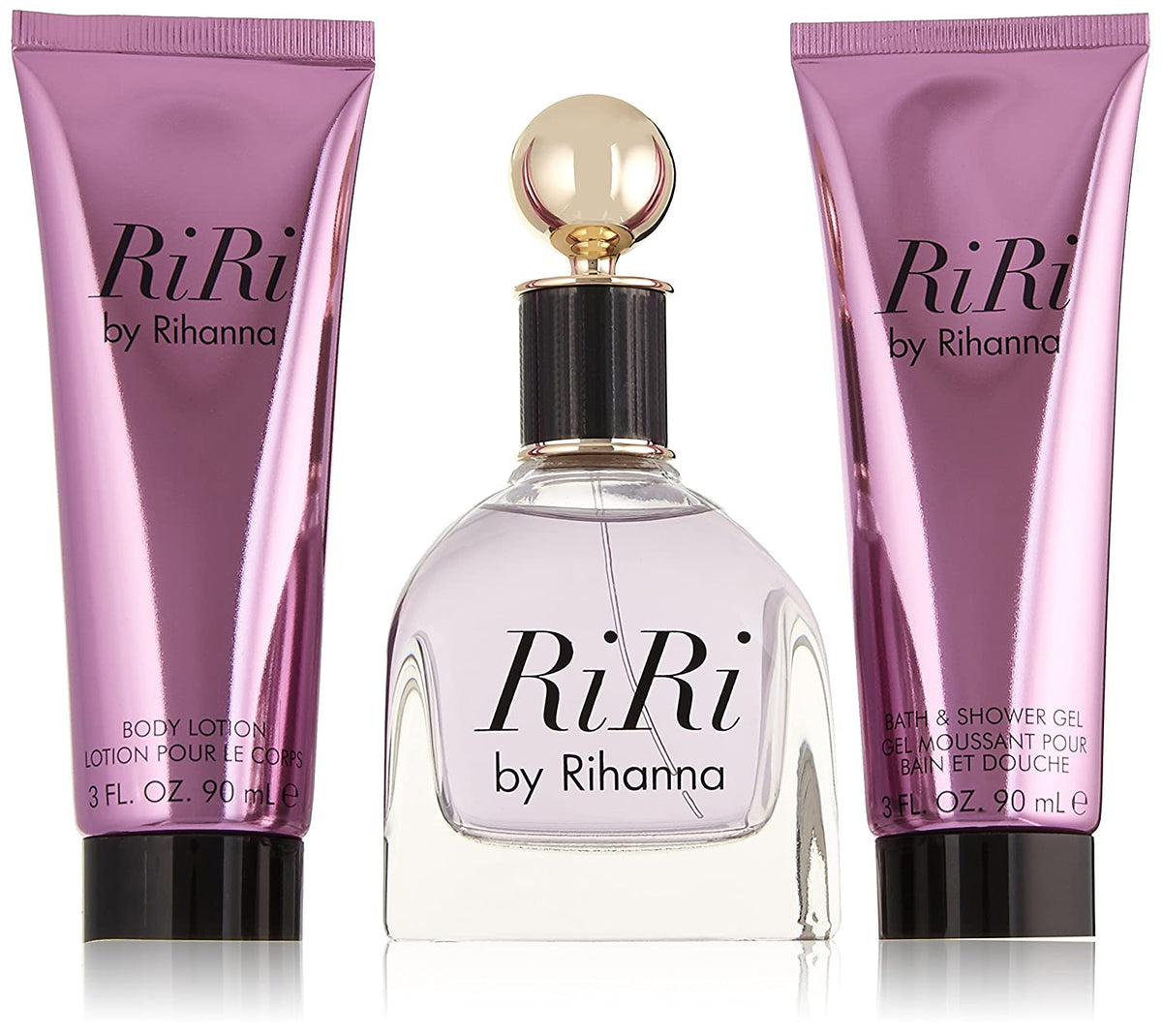 Riri 3 Piece by Rihanna for Women Eau de Parfum (Gift Set ...